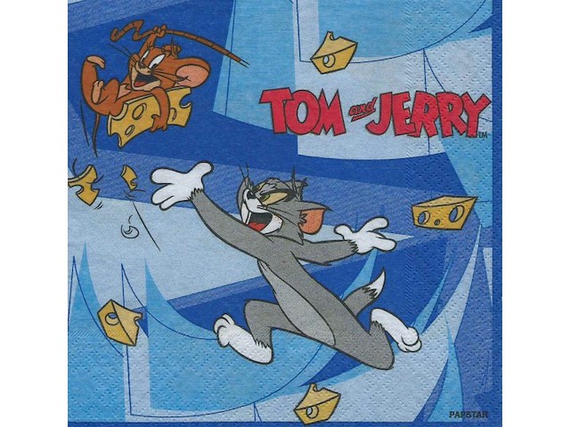 Salveta POV60K15_33 - 33x33cm Mačka Miš  Tom and Jerry