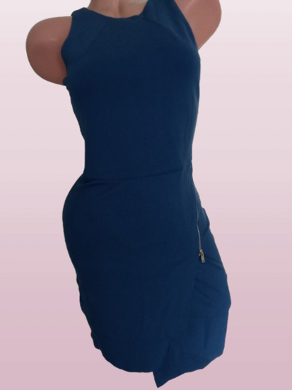 ❤️ZARA-PLAVA MINI HALJINA❤️NOVO-S-36