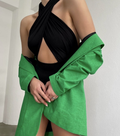 Crni bodi - NOVO - UNI size