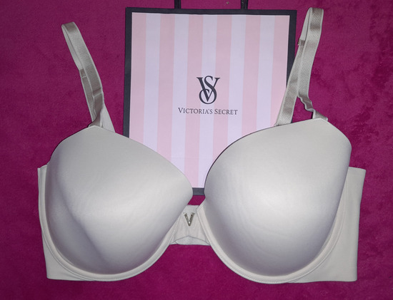 VS nude microfiber zlatno V bez štepa 80F%