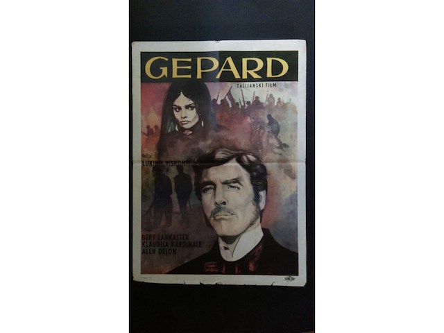Gepard / Il Gattopardo, 1963. g  Viskonti, Retko !!!