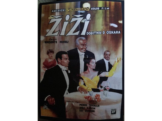 Zizi / Gigi, 1958 g. Retko !!!