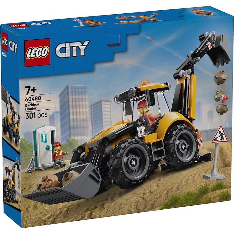 LEGO Žuti bager-utovarivač 60480ID: EK000865356