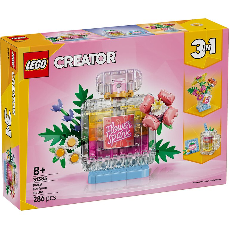 LEGO Bočica parfema sa cvetnim ukrasima 31383ID: EK000865236