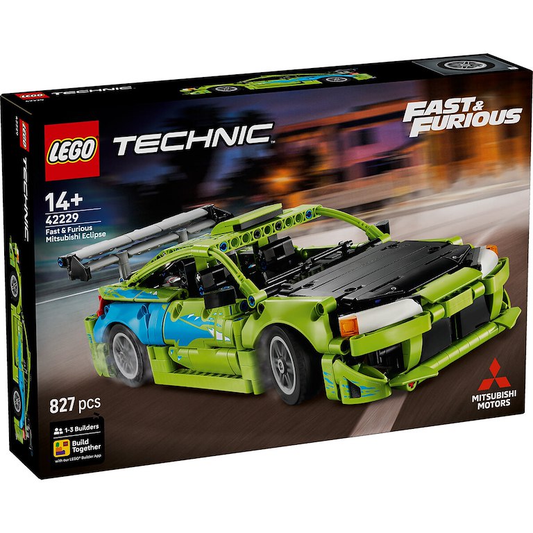 LEGO Paklene ulice: Mitsubishi Eclipse 42229ID: EK000865279