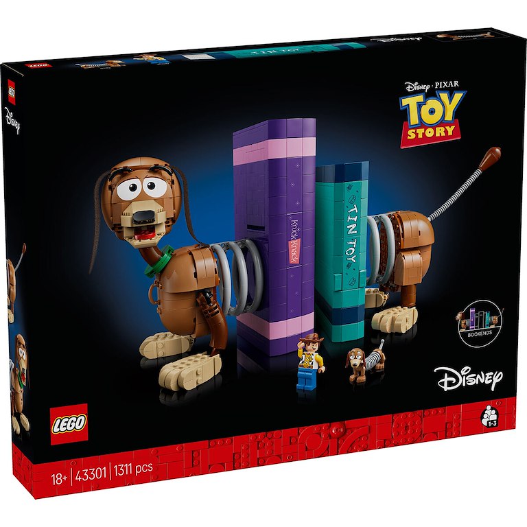 LEGO Držači za knjige u obliku psa Slinkija iz Priče o igračkama 43301ID: EK000865348