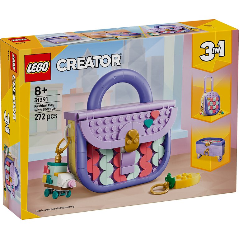 LEGO Umetnička modna torba sa prostorom za odlaganje 31391ID: EK000865321