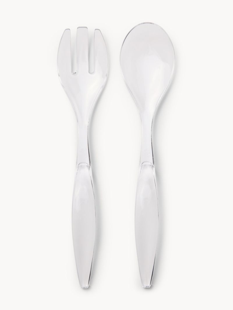 SET PLASTIČNIH KAŠIKA ZA SALATU 28CM