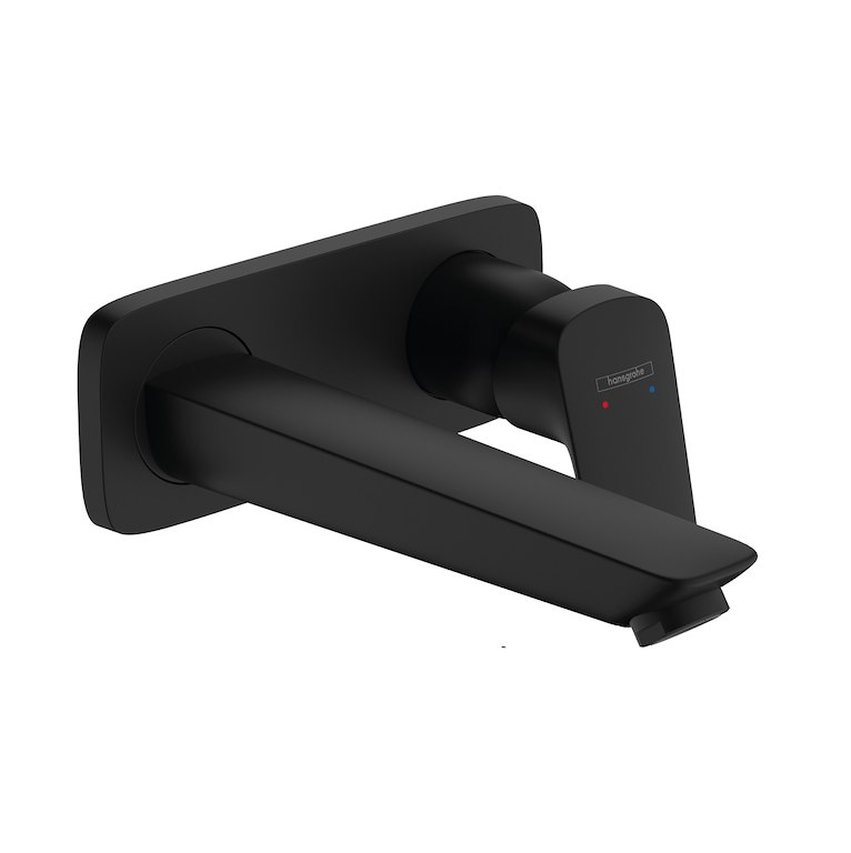 Hansgrohe Logis 195 Matt Black uzidna baterija (slavina) za umivaonik sa odlivnim ventilom sifona nezatvorivim 71220670ID: EK000692263