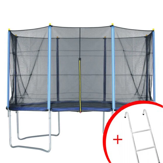 Trambolina + mreža set 422 cm - do 150 kg + merdevine