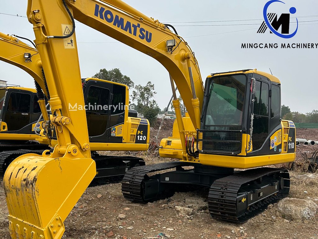 Komatsu PC110 midi bager