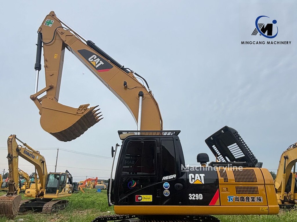 Caterpillar 329D bager guseničar