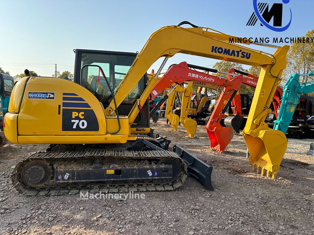 Komatsu PC70 midi bager