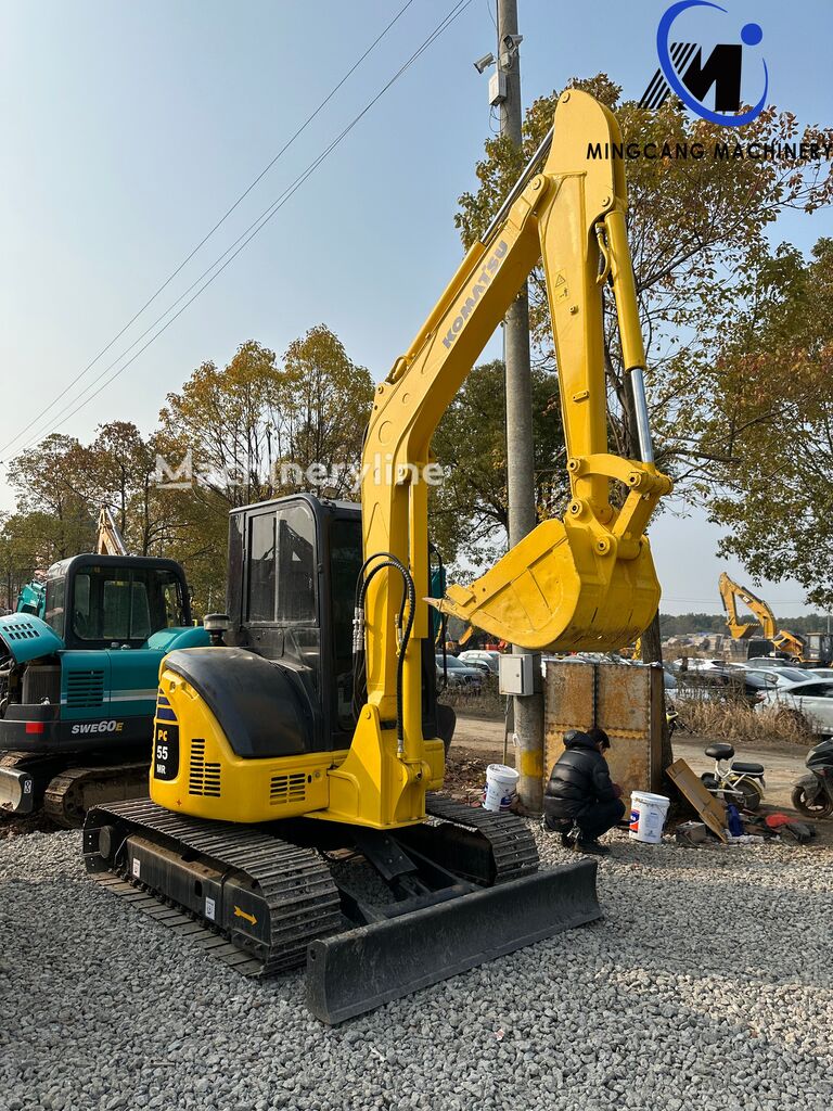 Komatsu PC 55MR mini bager