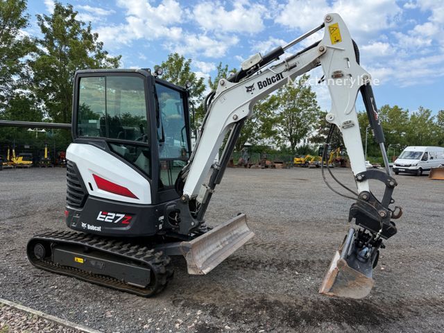 Bobcat E27Z, AUX2, neu UVV, Nullheck, 2xLöffel, GERMAN mini bager