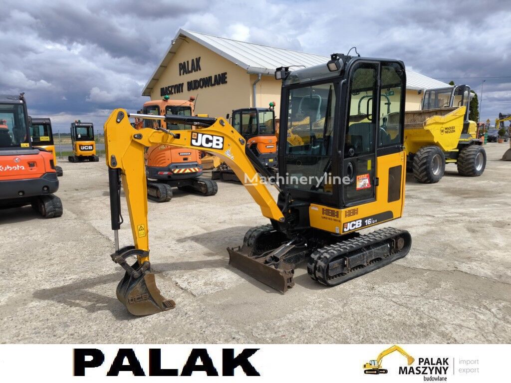 JCB Mini koparka 16C-1 mini bager