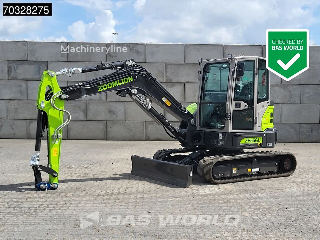 Novi Zoomlion ZE55 GU KUBOTA ENGINE - CE CERTIFIED - PRICE ON REQUEST mini bager