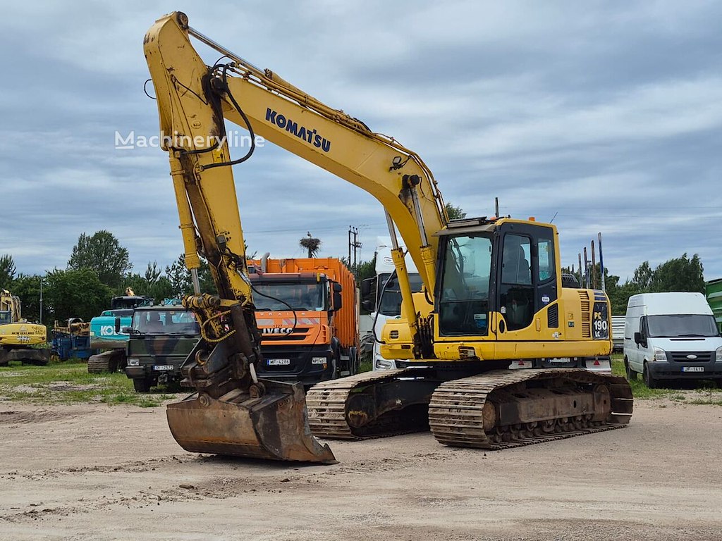 Komatsu PC190LC-8 bager guseničar