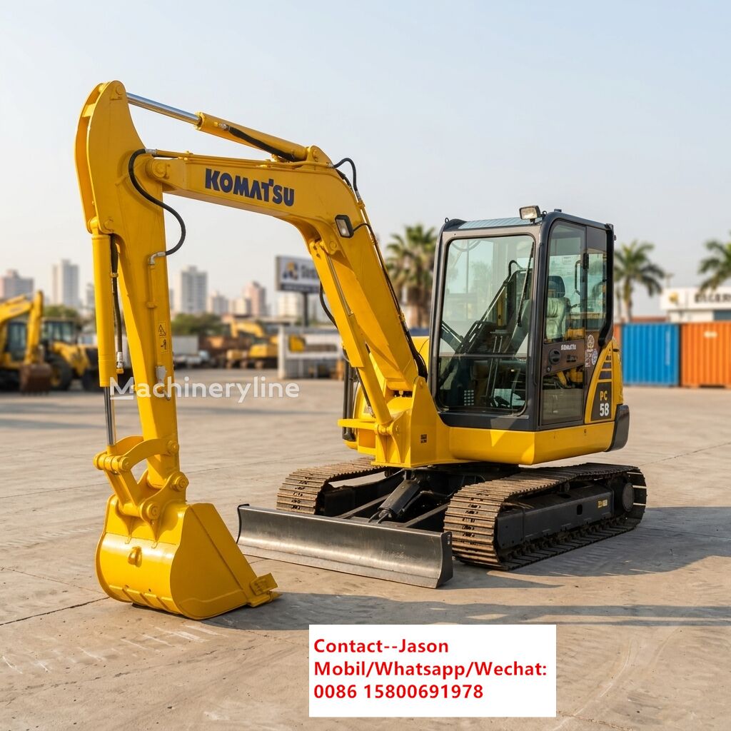 Komatsu PC58 mini bager