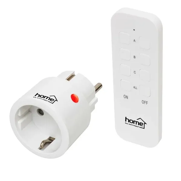 STRUJNA UTIČNICA SA DALJINSKIM 1+1 2300W