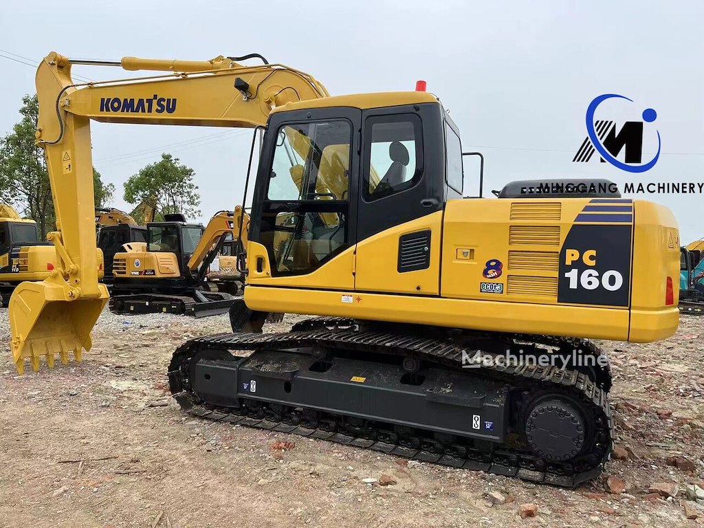 Komatsu PC160 bager guseničar