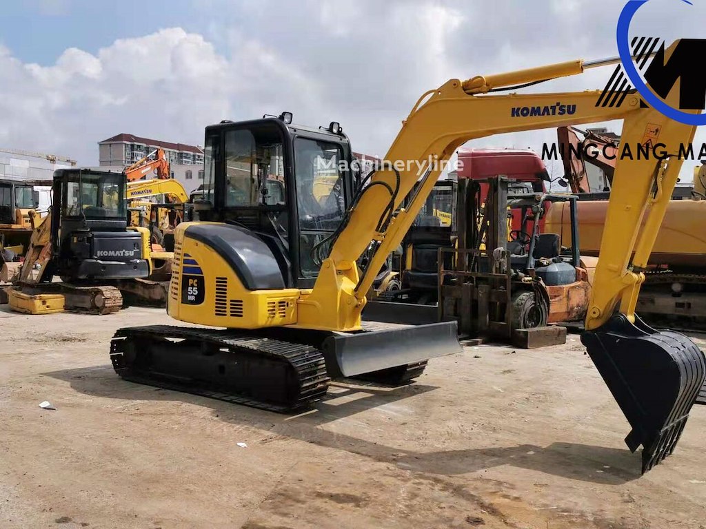 Komatsu PC55MR mini bager