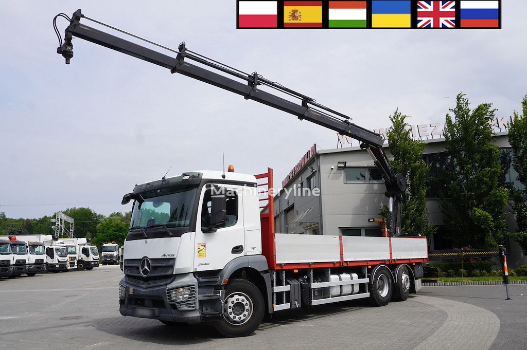 Mercedes-Benz Antos 2540 6x2-4 / HIAB X-HIDUO 188 ES-4 crane / Rotator / remot autodizalica