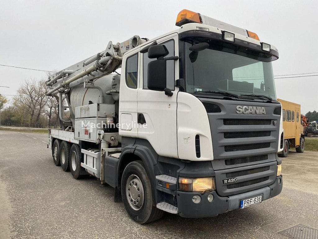 Scania R 420 8x4 PUMIX 25 900 000 Ft + ÁFA Bruttó: 32 893 000 Ft kamion s mešalicom za beton