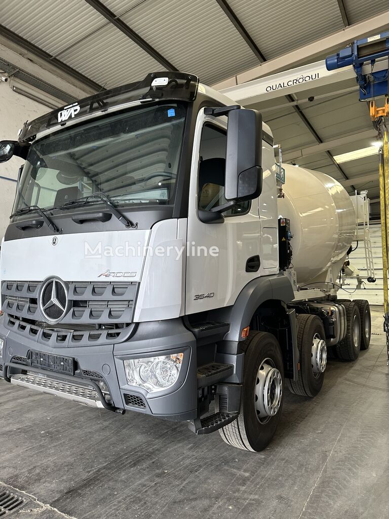 Novi IMER Group LT 10.7H na šasiji Mercedes-Benz Arocs 3540 kamion s mešalicom za beton
