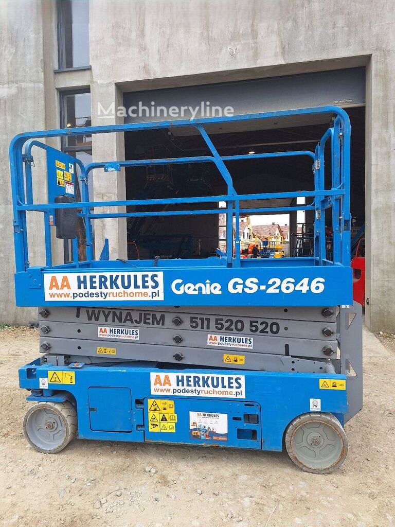Genie GS 2646 | 2016 | Używany | 1767 makazasta platforma