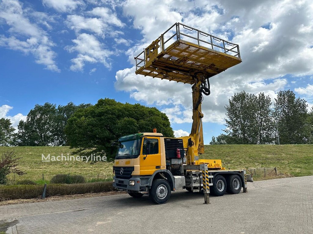 Mercedes-Benz ACTROS 6x4,Full steel,aerial work platform,2010 auto dizalica s korpom