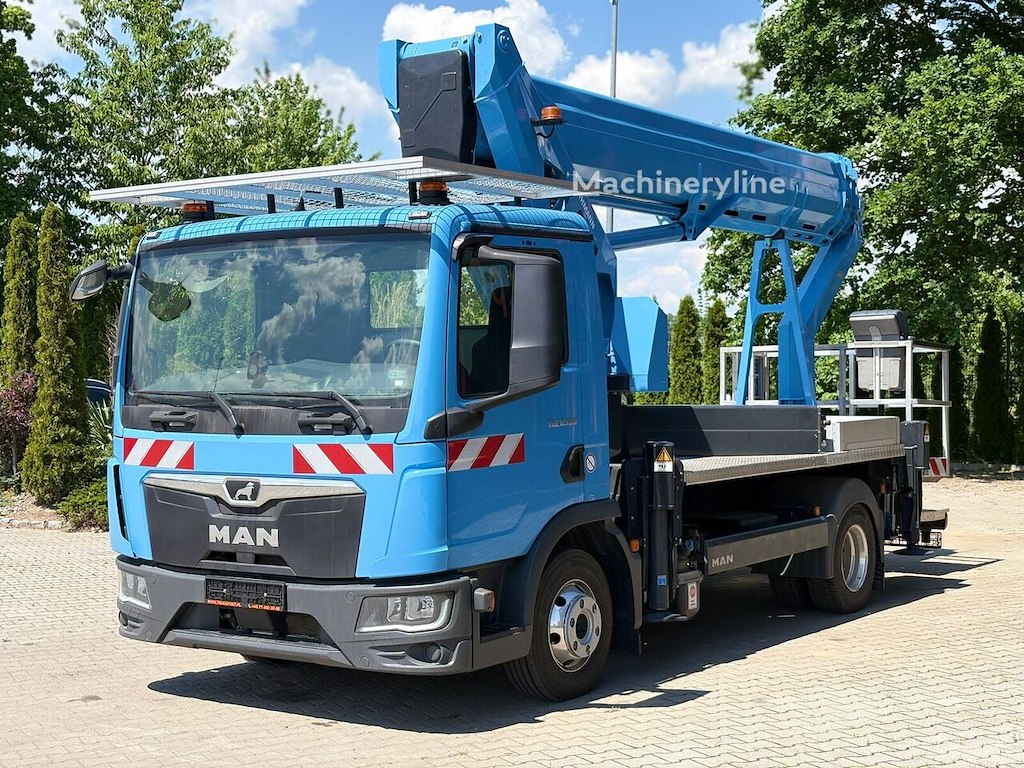 MAN TGL 8.160 4x2 EURO6 PODNOŚNIK KOSZOWY RUTHMANN T300.4 auto dizalica s korpom