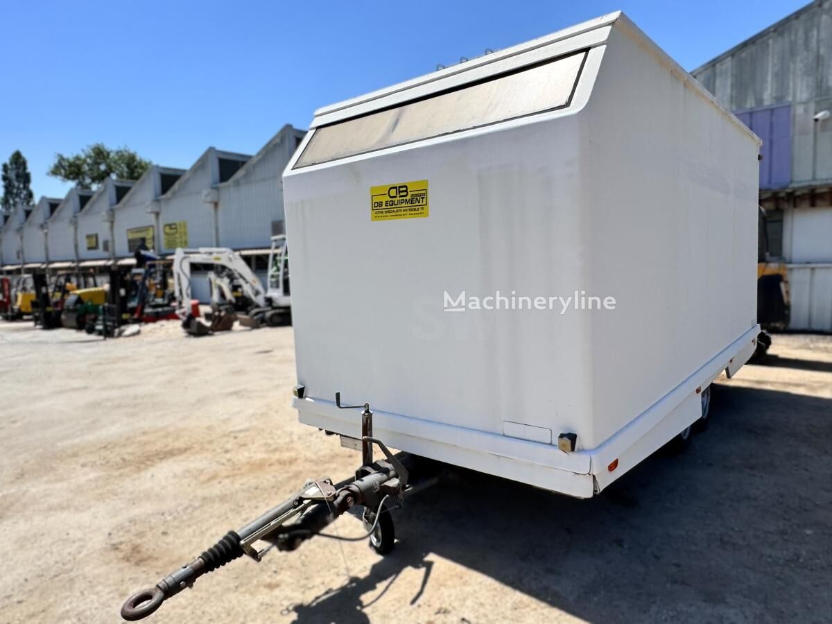 JCR M490PA Remorque cabane de chantier 2 essieux sanitarni kontejner