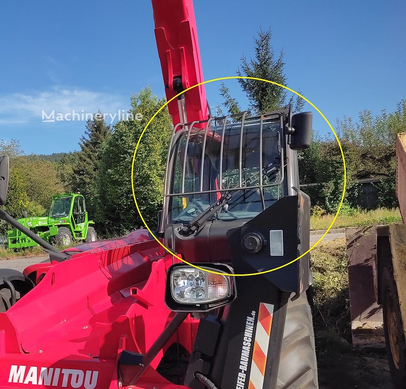 Manitou 747555 staklena rešetka za Manitou 735 teleskopskog prednjeg utovarivača