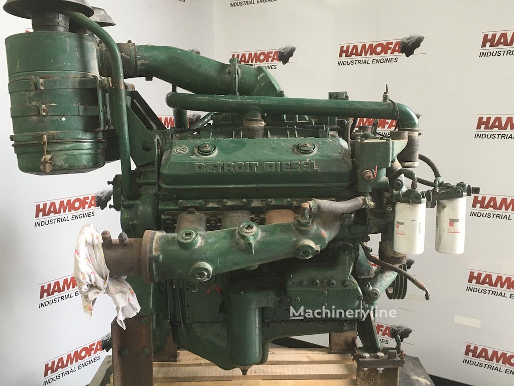 Detroit Diesel USED 8V71N 7083-7000 motor za građevinske mašine
