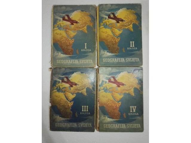 GEOGRAFIJA SVIJETA KOMPLET 1-4