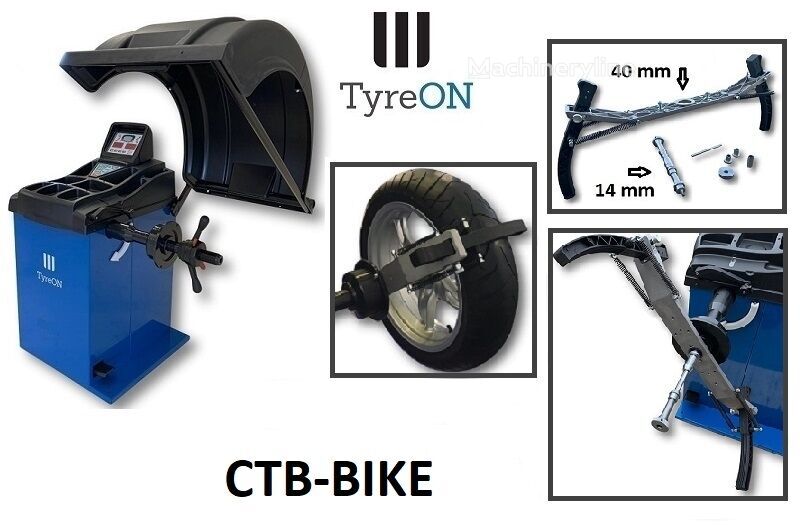 Novi TyreON CTB-BIKE motorcycle wheel balancer - 230V balansirka