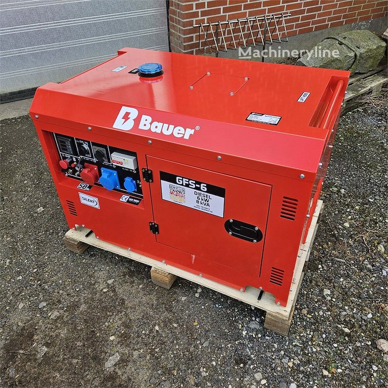 Prodaje se Bauer GFS-6 diesel generator na aukciji