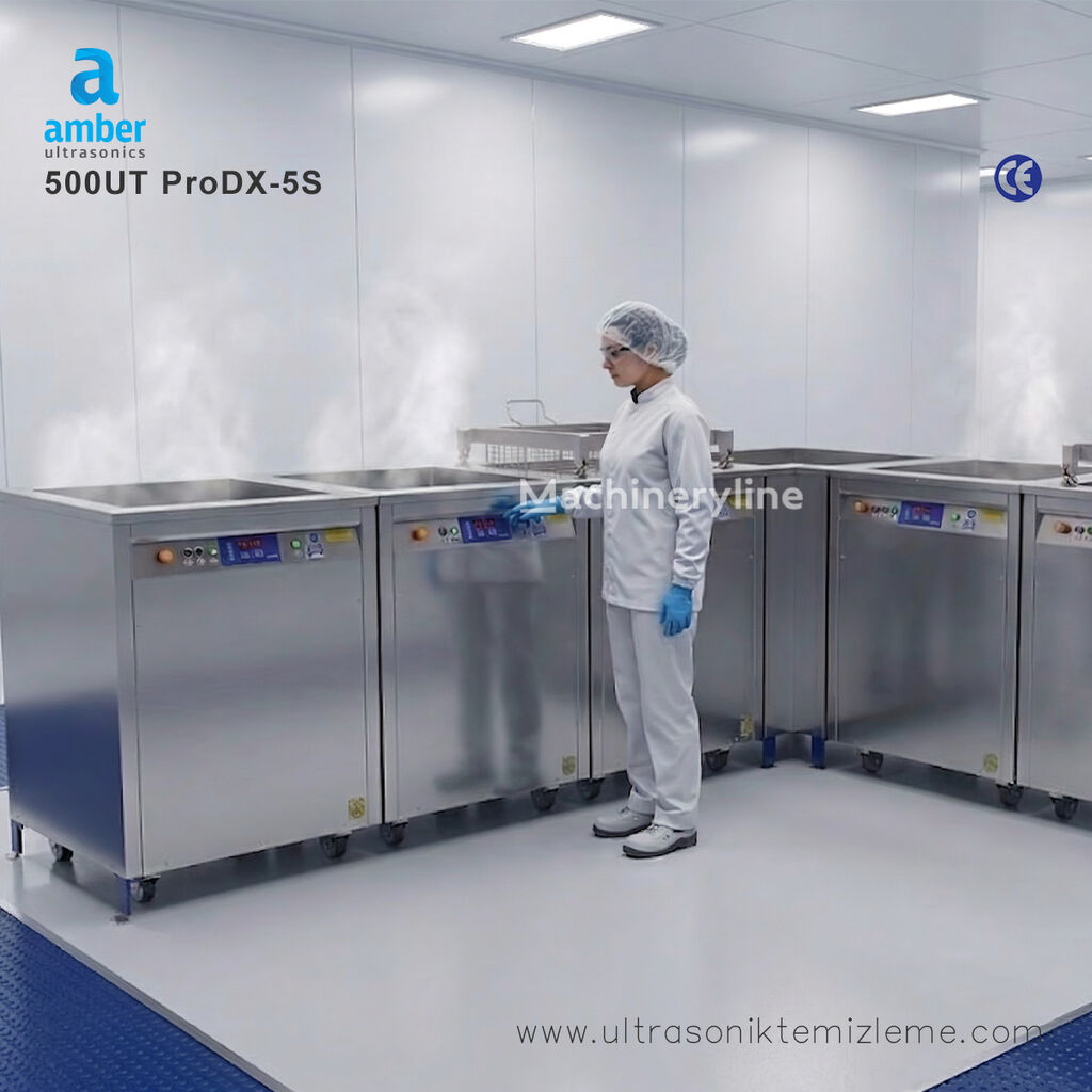 Novi Amber 500UT ProDX 5S - 500 Litre 5 İstasyonlu Dijital Ultrasonik Temiz industrijski ultrazvučni čistač