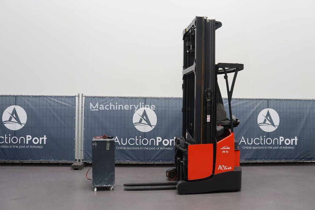 Prodaje se Linde R16X-03 regalni viljuškar na aukciji