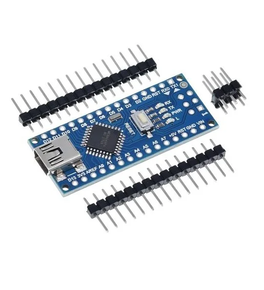 Arduino Nano V3.0 Kompatibilna Razvojna Ploča ATmega168PA-AU CH340C (Nezalemljen)