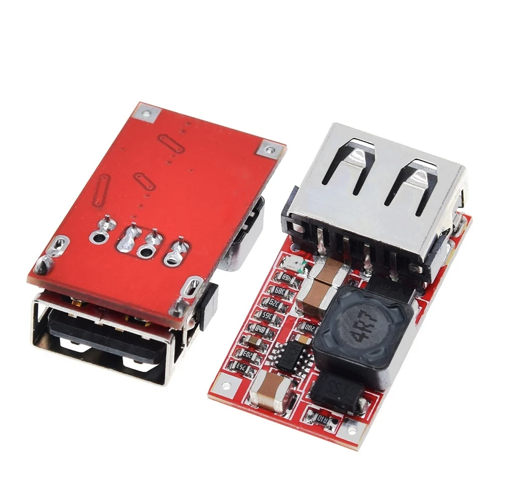 DC-DC Buck Konverter 6V-24V na 5V 3A sa USB Izlazom - Step-down Modul