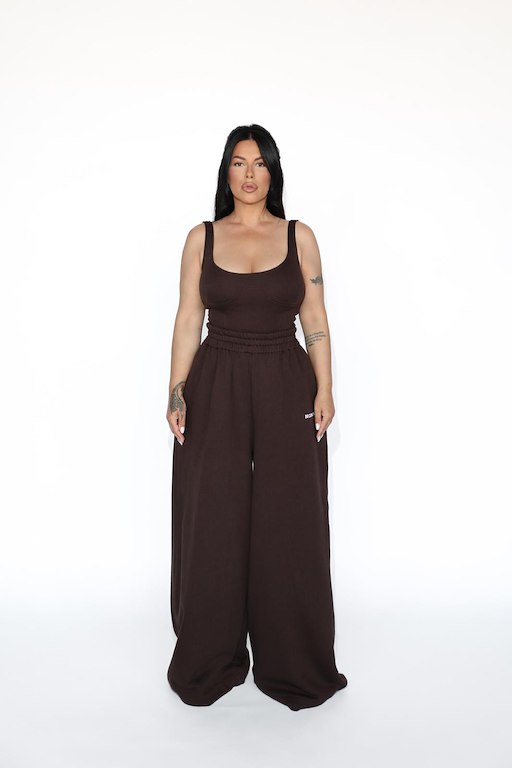 555 ESSENTIAL SWEATPANTS CHOCOLATE