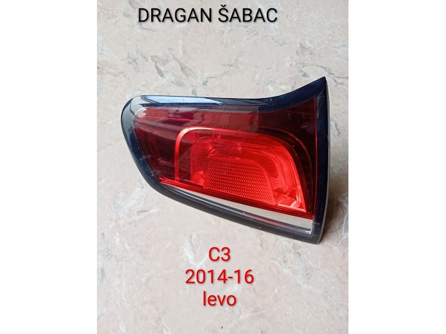 CITROEN C3 stop svetlo levo sa gepeka 2014-16
