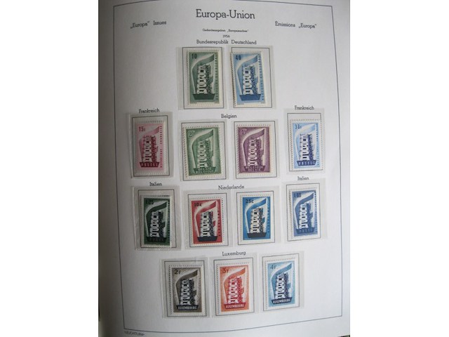 Kolekcija CEPT, MNH, 1956-1991. + blokovi i tabačići