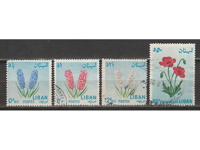 Liban - 1964 - Cveće