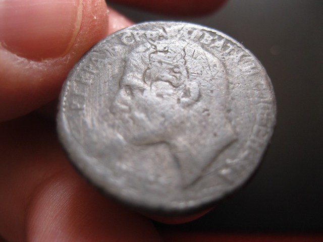 FALSIFIKAT olovni - 1 dinar 1925 , RETKO