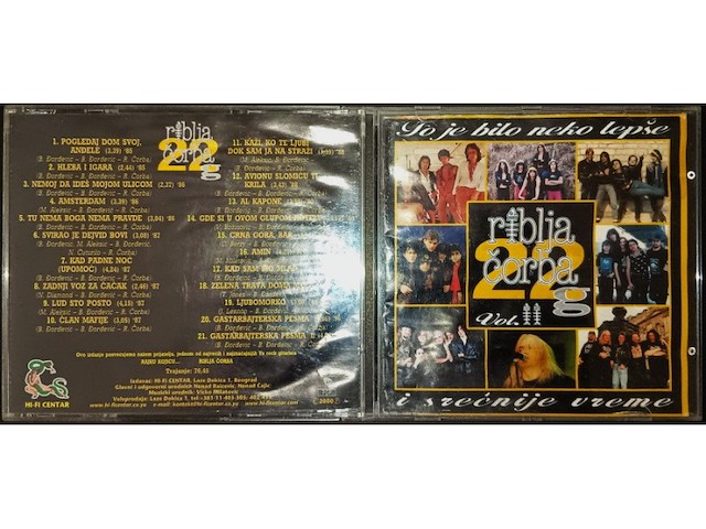 Riblja Corba-To je Bilo neko Lepse S Vreme II CD (2000)