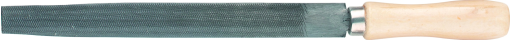 Poluokrugla turpija 200mm, sa drvenom drškom Sibrtex 16326