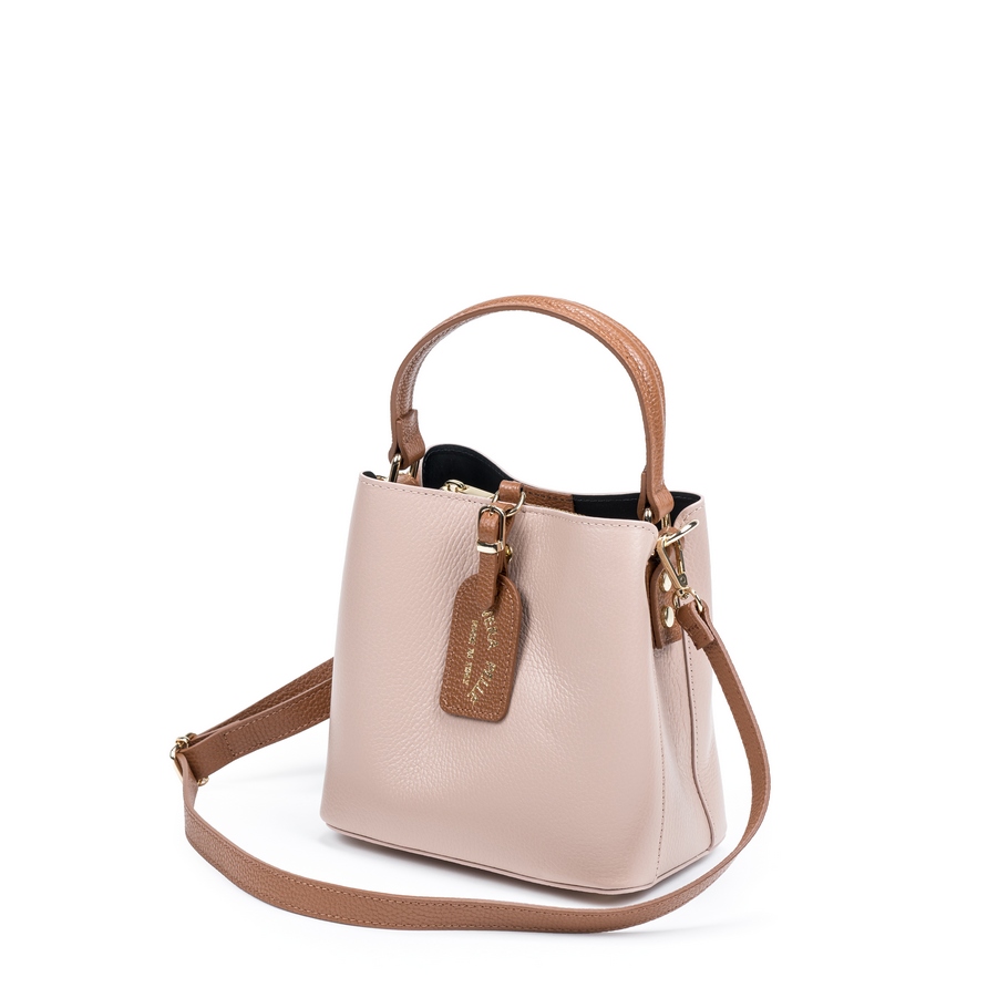 Mala kožna torba / Tasna-55C044 roze